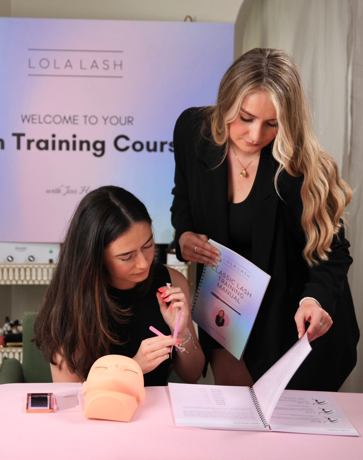 Lola Lash Dublin - Studio & Academy 1 to 1 Classic Lash Extensions Course - Dublin Lash Training ...